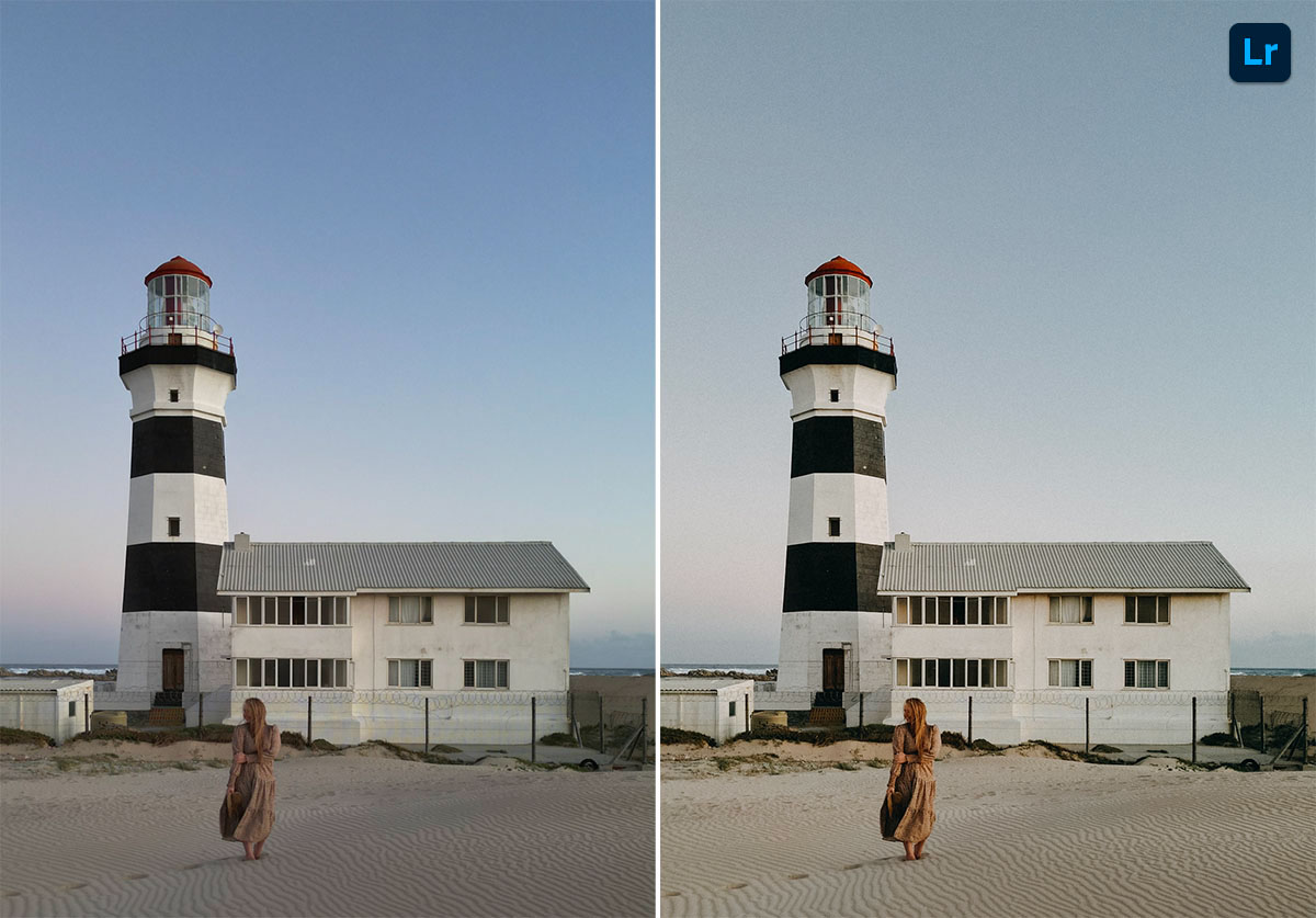 Lighthouse- White Sand Blue | Remix | Photoshop Lightroom