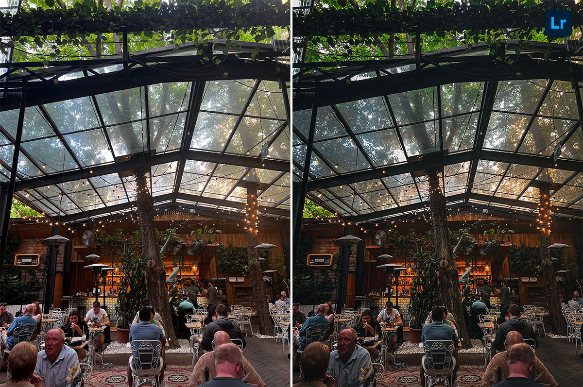 Restaurant in Budapest | Edit | Photoshop Lightroom