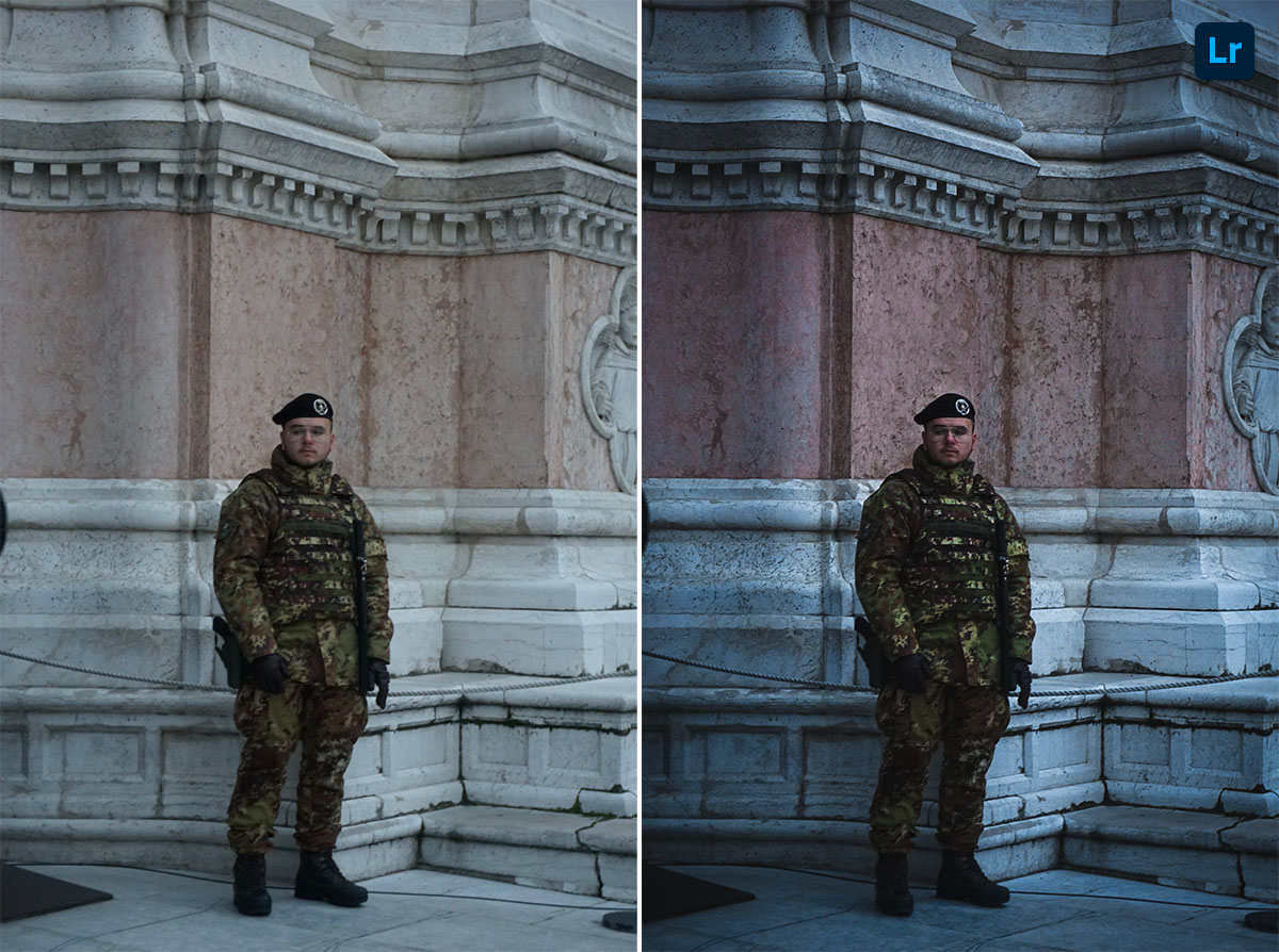 Military man | Edit | Photoshop Lightroom