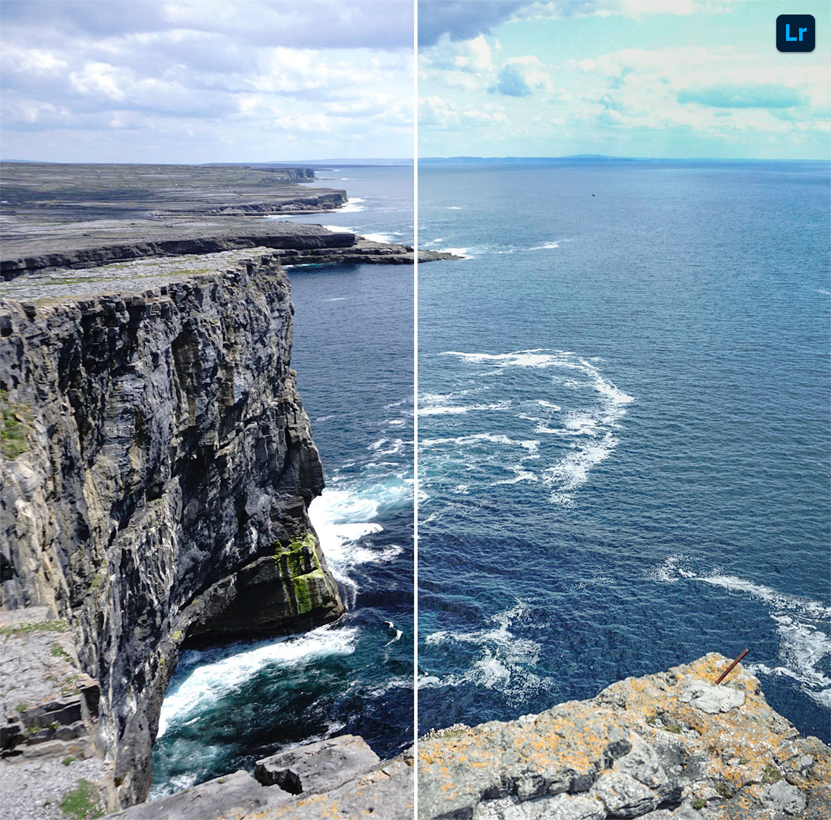 Irish Seaside Cliffs - Innishmore | Edit | Photoshop Lightroom