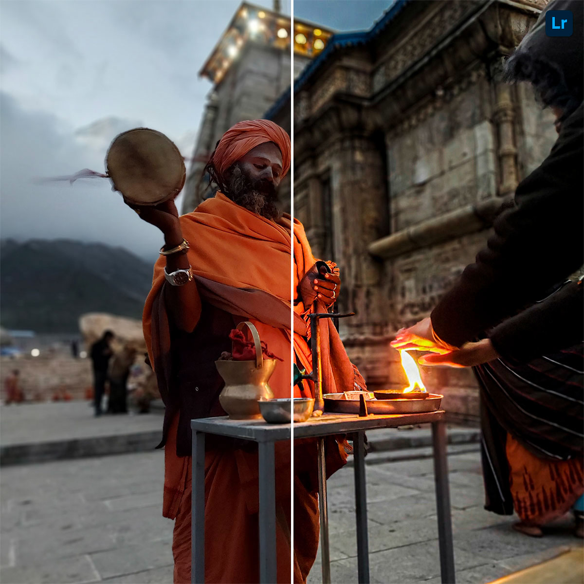 Monk at kedarnath | Edit | Photoshop Lightroom