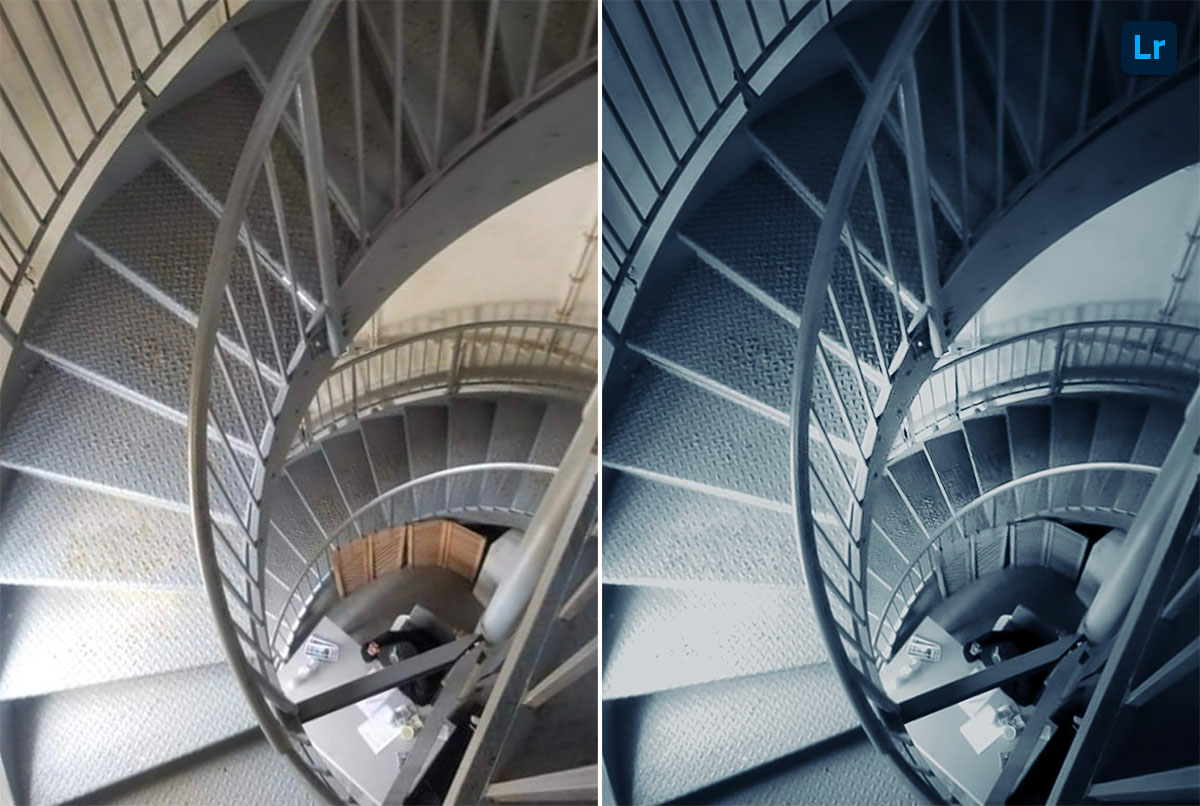 Lighthouse staircase | Edit | Photoshop Lightroom
