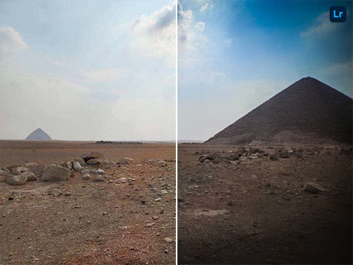 Edit of Great Pyramid of Giza | Edit | Photoshop Lightroom