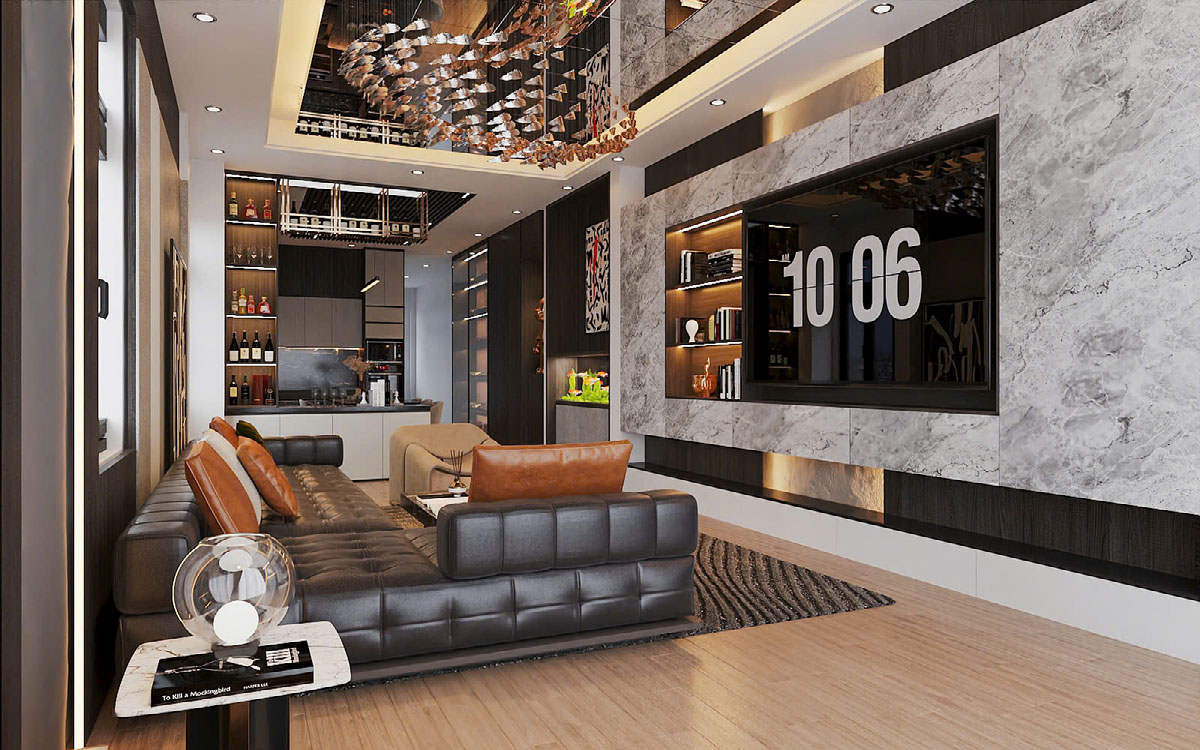 3D Visualization of the Vietnamese Private Home on Behance :: Behance