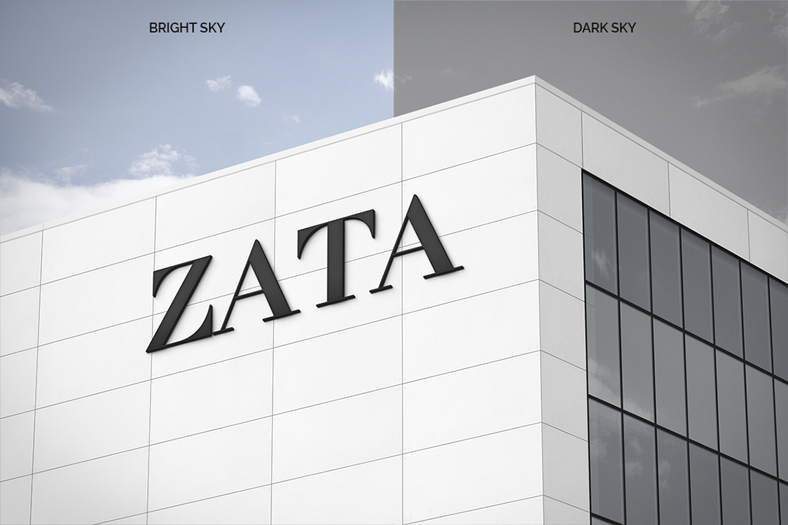 3D Logo Building Facade Sign Mock-up on Behance :: Behance