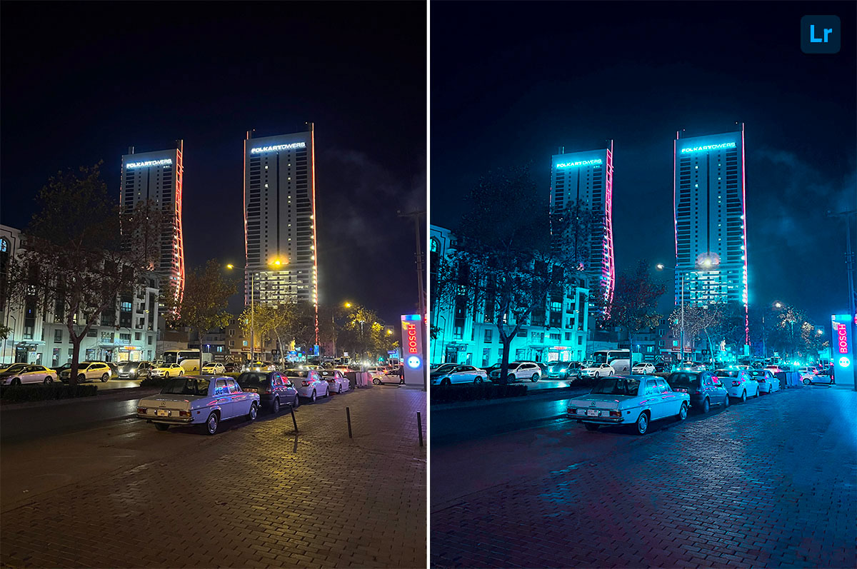 Neon City | Edit | Photoshop Lightroom