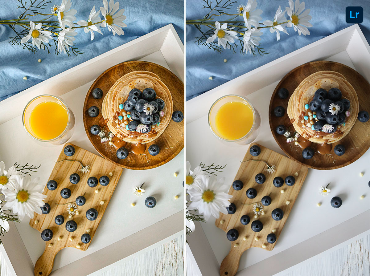 Breakfast pancakes | Edit | Photoshop Lightroom
