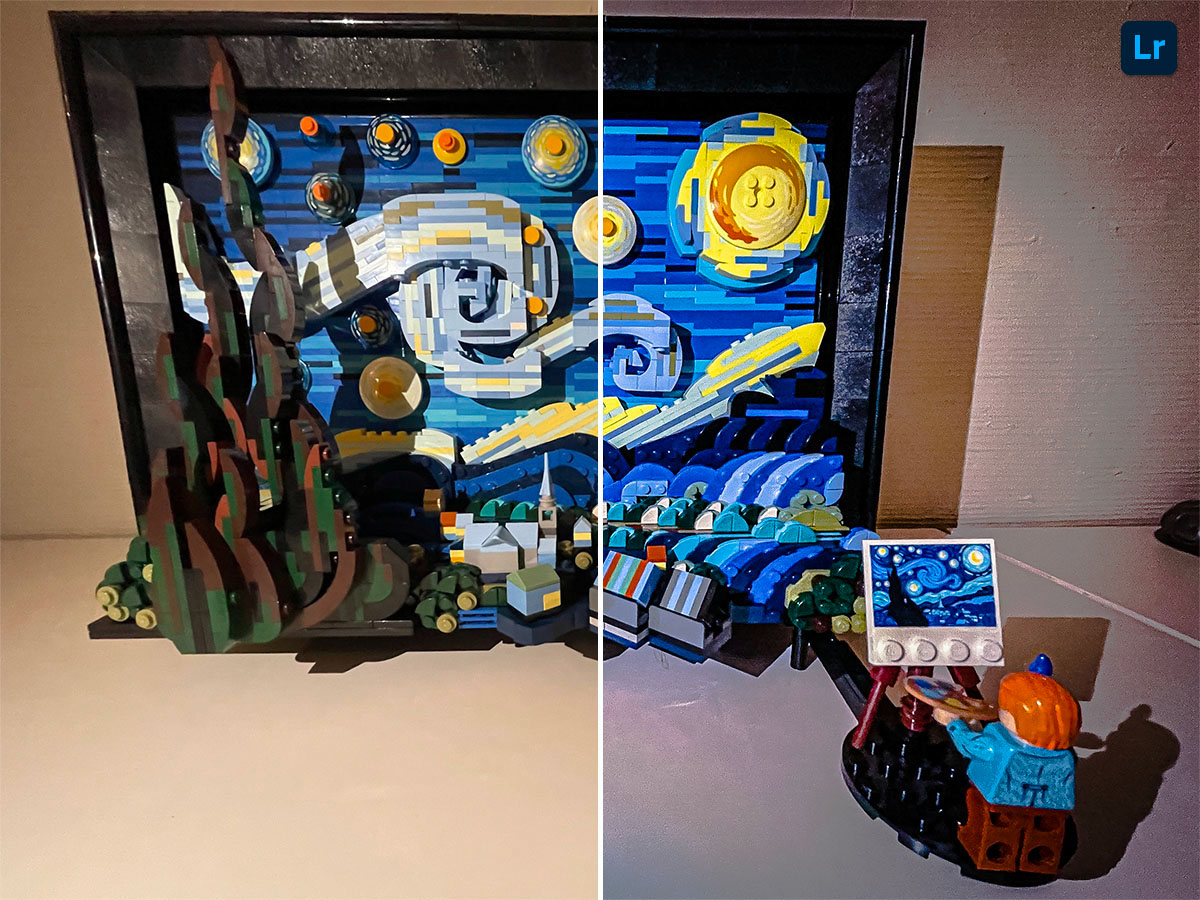 Starry night by LEGO | Edit | Photoshop Lightroom