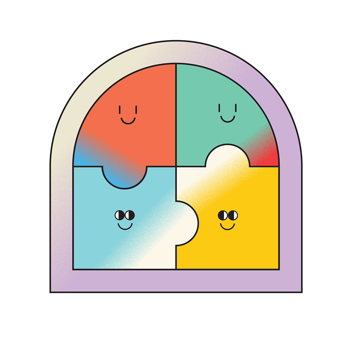Friendship Character Design on Behance :: Behance