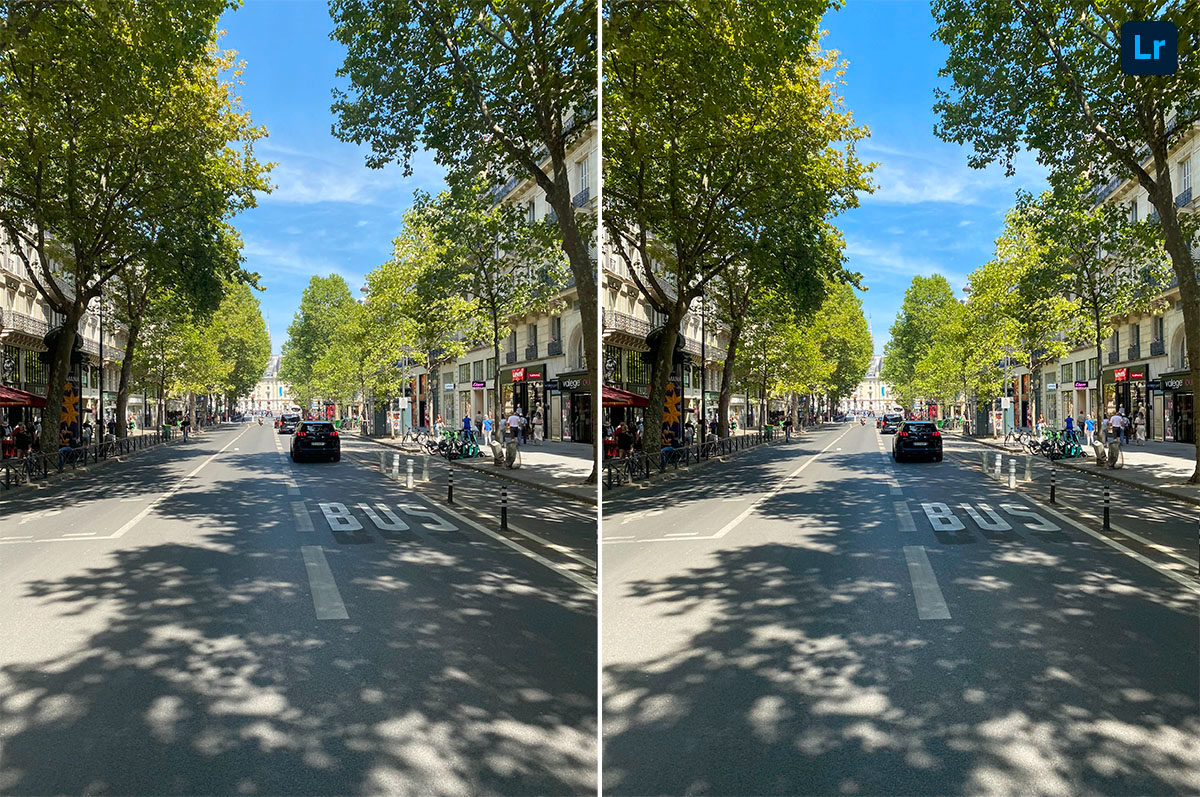 Covered Street | Remix | Photoshop Lightroom