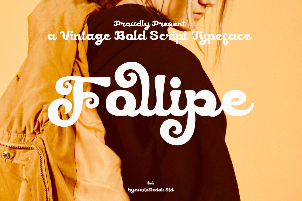 Follipe Bold Vintage Script on Behance :: Behance