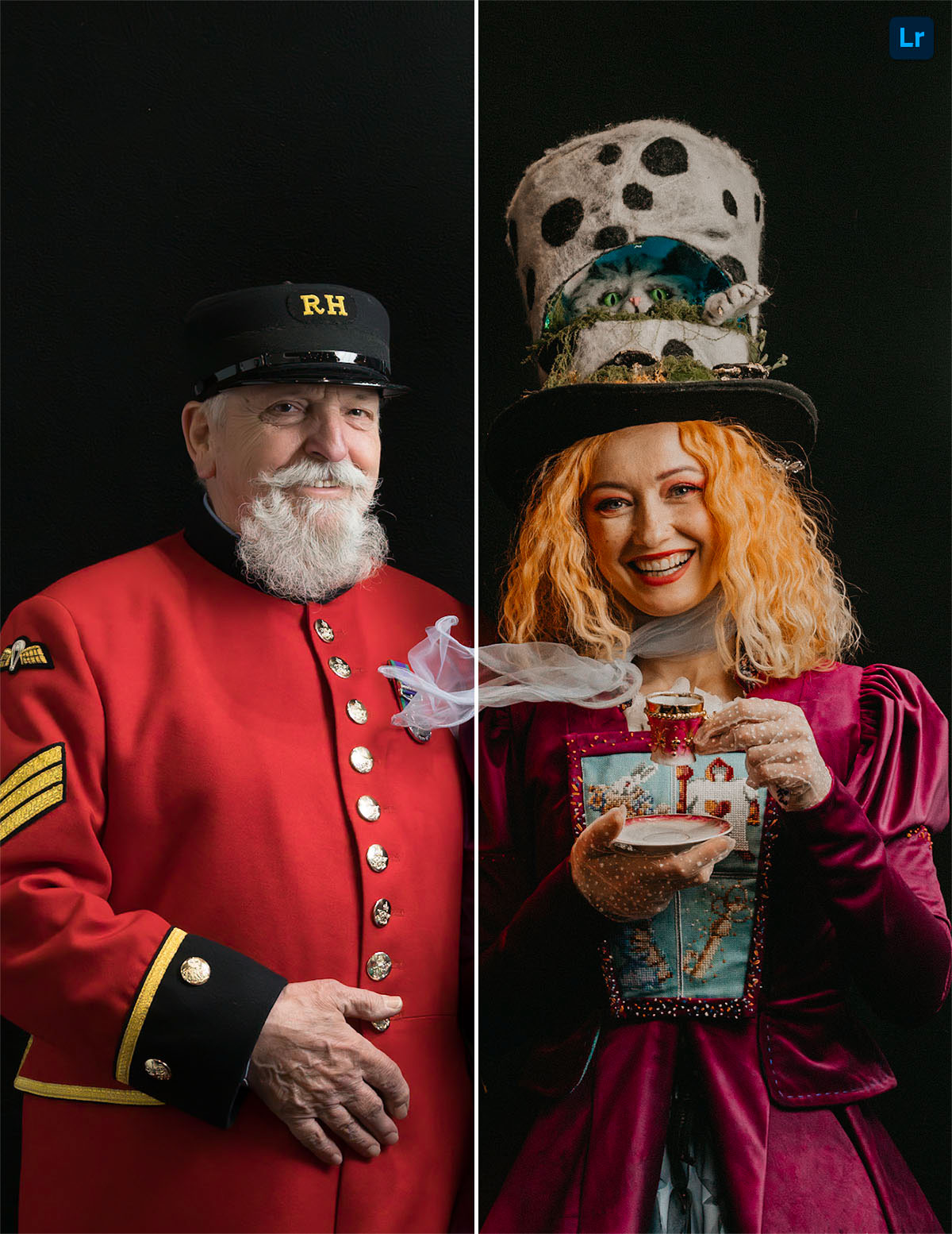 Alice in Wonderland & Royal Guard | Remix | Photoshop Lightroom