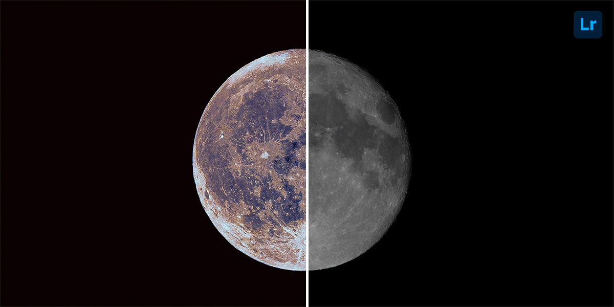 Moon/Mond/Lua | Edit | Photoshop Lightroom