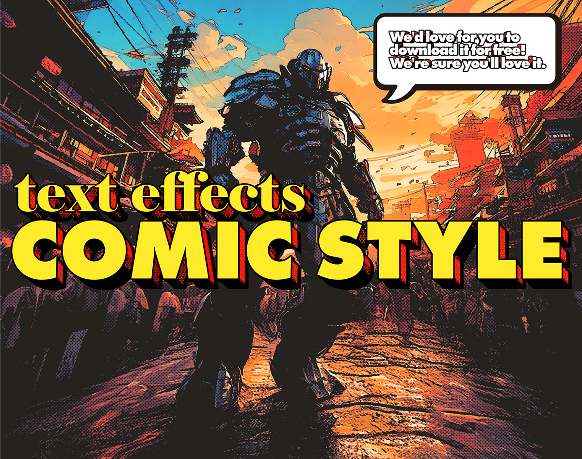 COMIC STYLE - oll in one set on Behance :: Behance