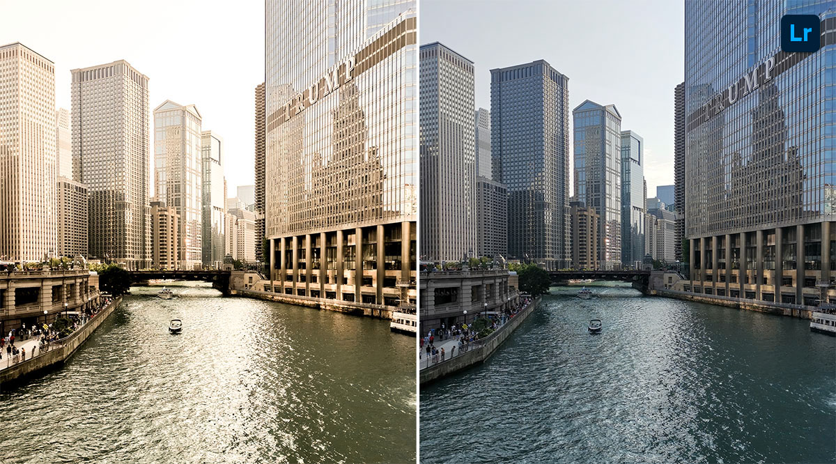 Chicago River | Remix | Photoshop Lightroom