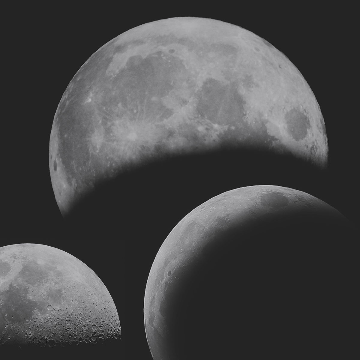 Moon Backgrounds on Behance :: Behance