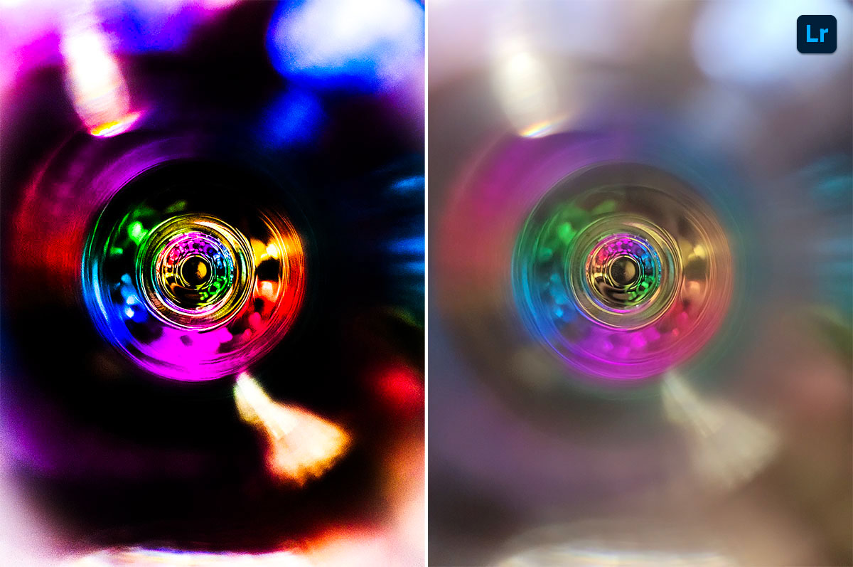 RGB keyboard through tube | Remix | Photoshop Lightroom