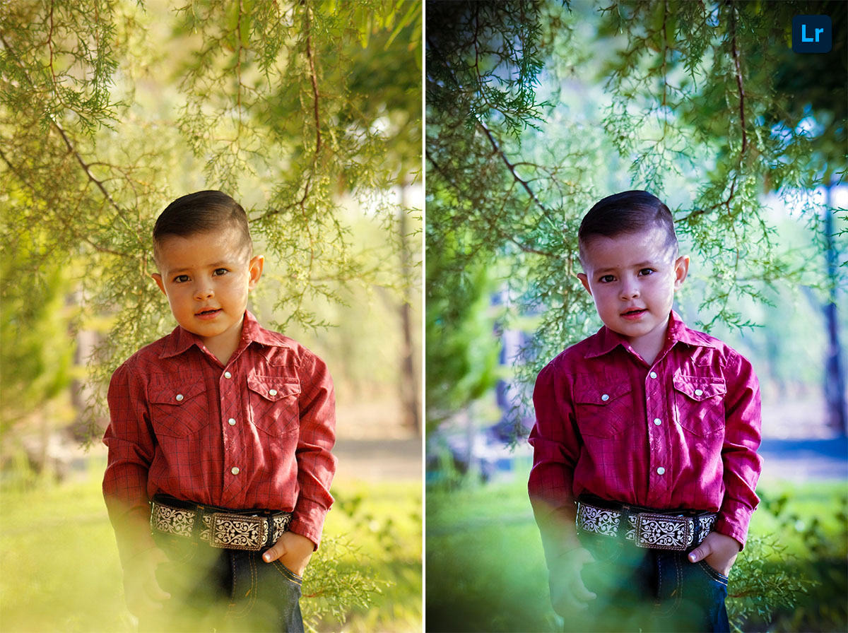 Retrato infantil | Remix | Photoshop Lightroom