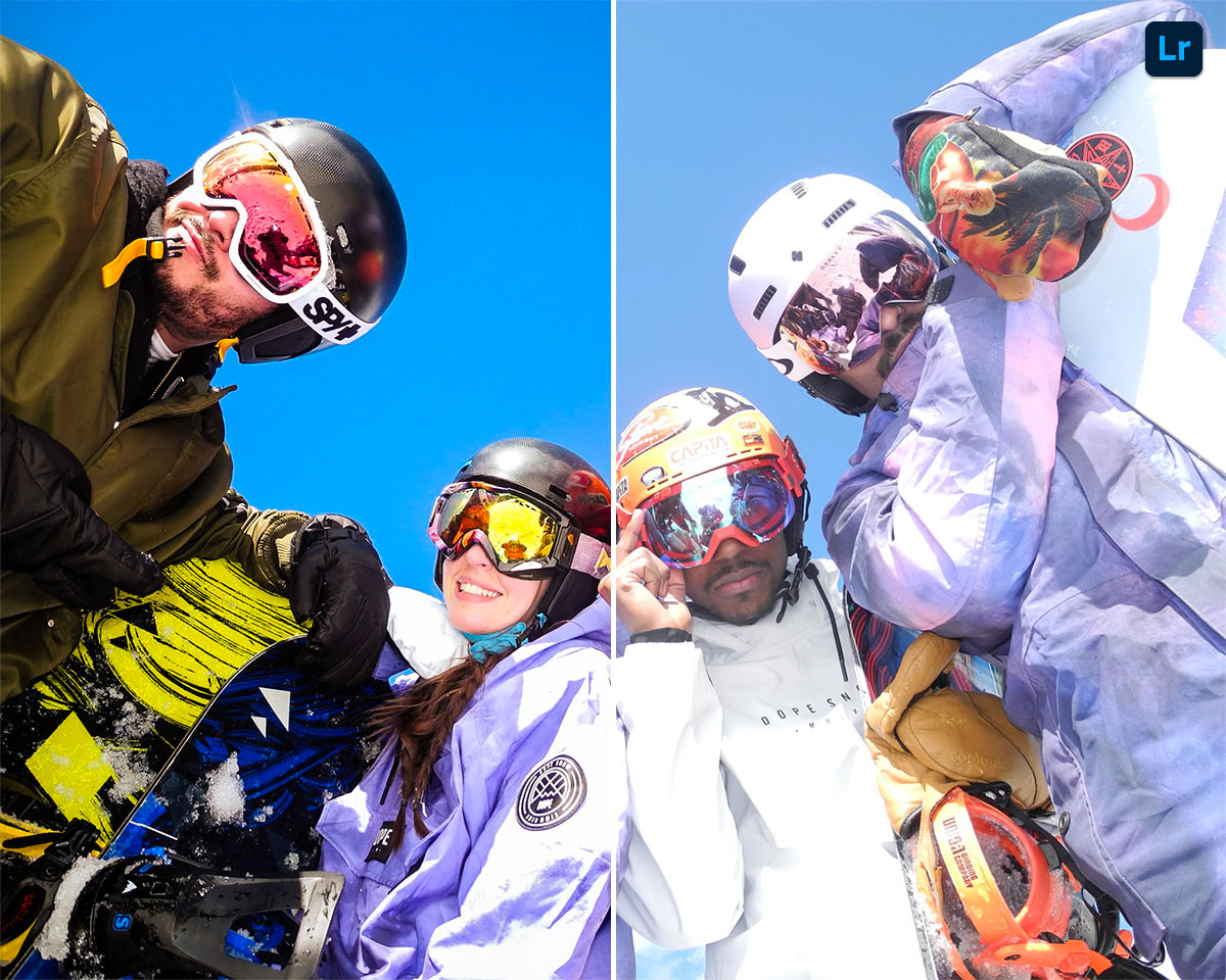 Snowboarding | Edit | Photoshop Lightroom