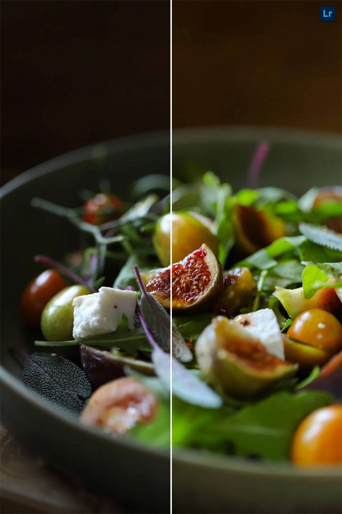 Fig salad | Remix | Photoshop Lightroom