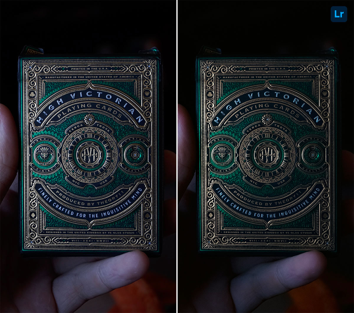 Card shot | Edit | Photoshop Lightroom