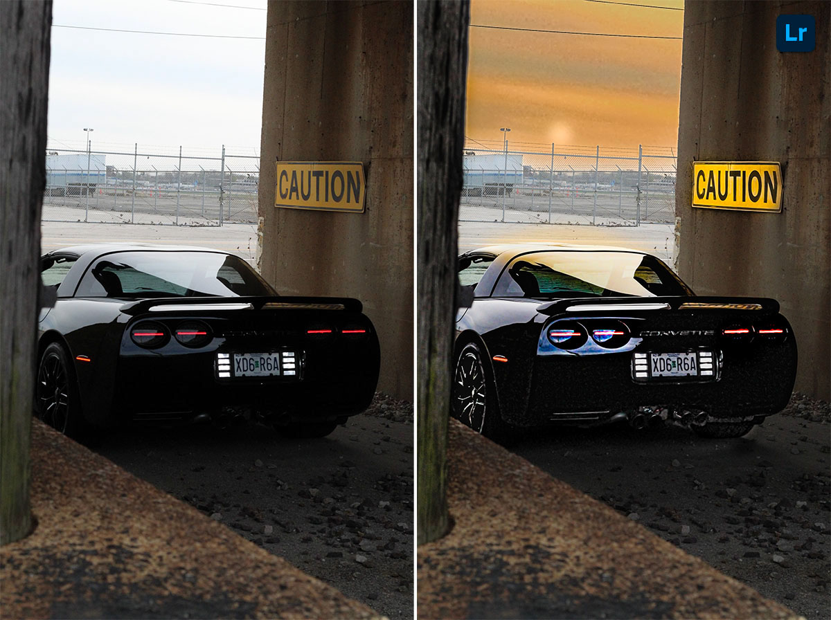 C5 Corvette | Remix | Photoshop Lightroom