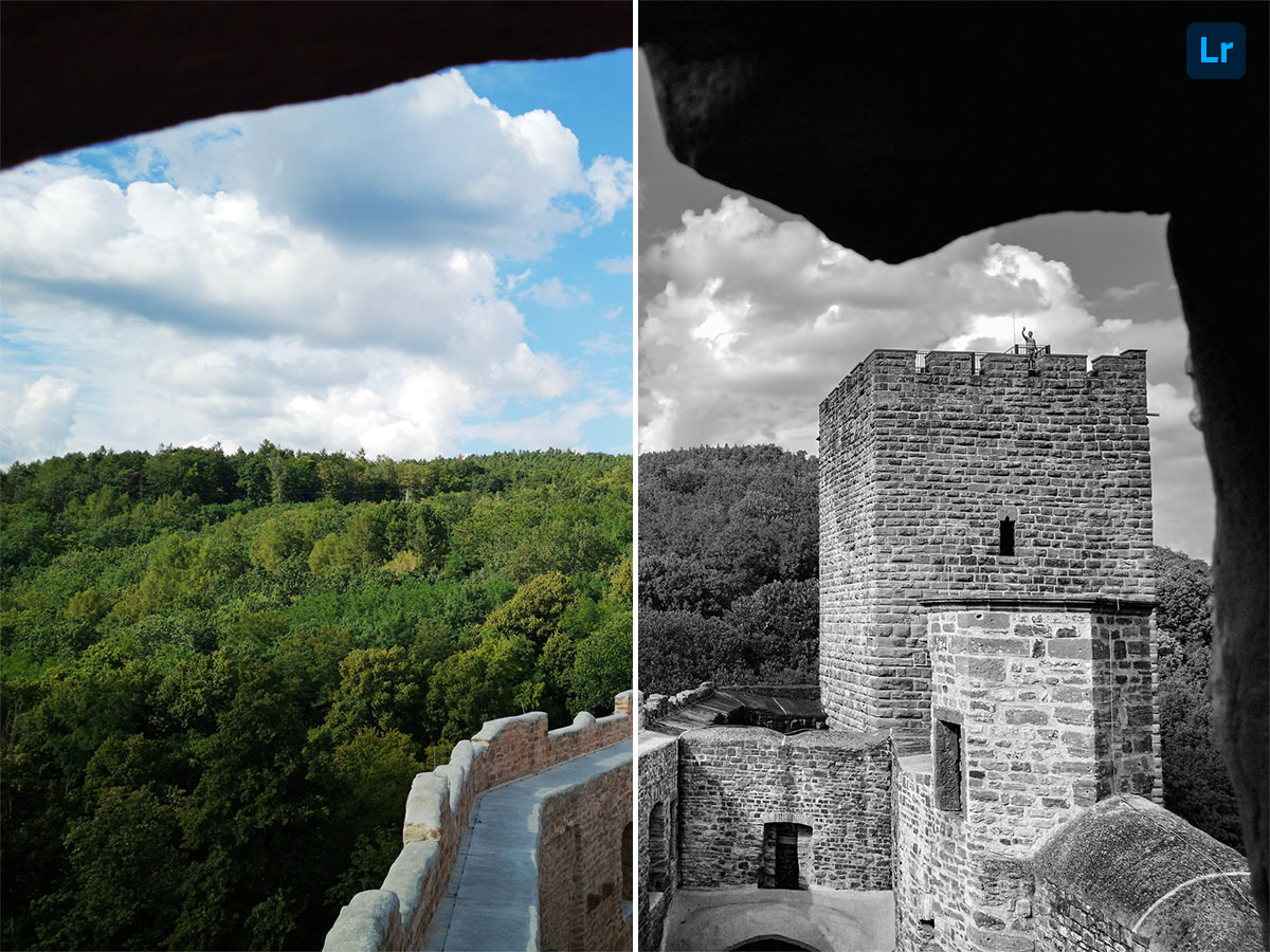 Castle | Edit | Photoshop Lightroom