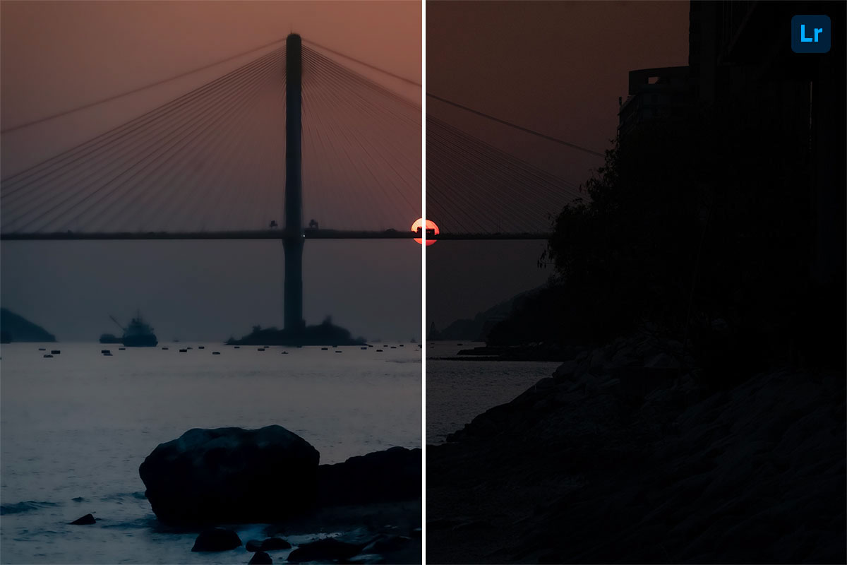 Sunset capture | Edit | Photoshop Lightroom