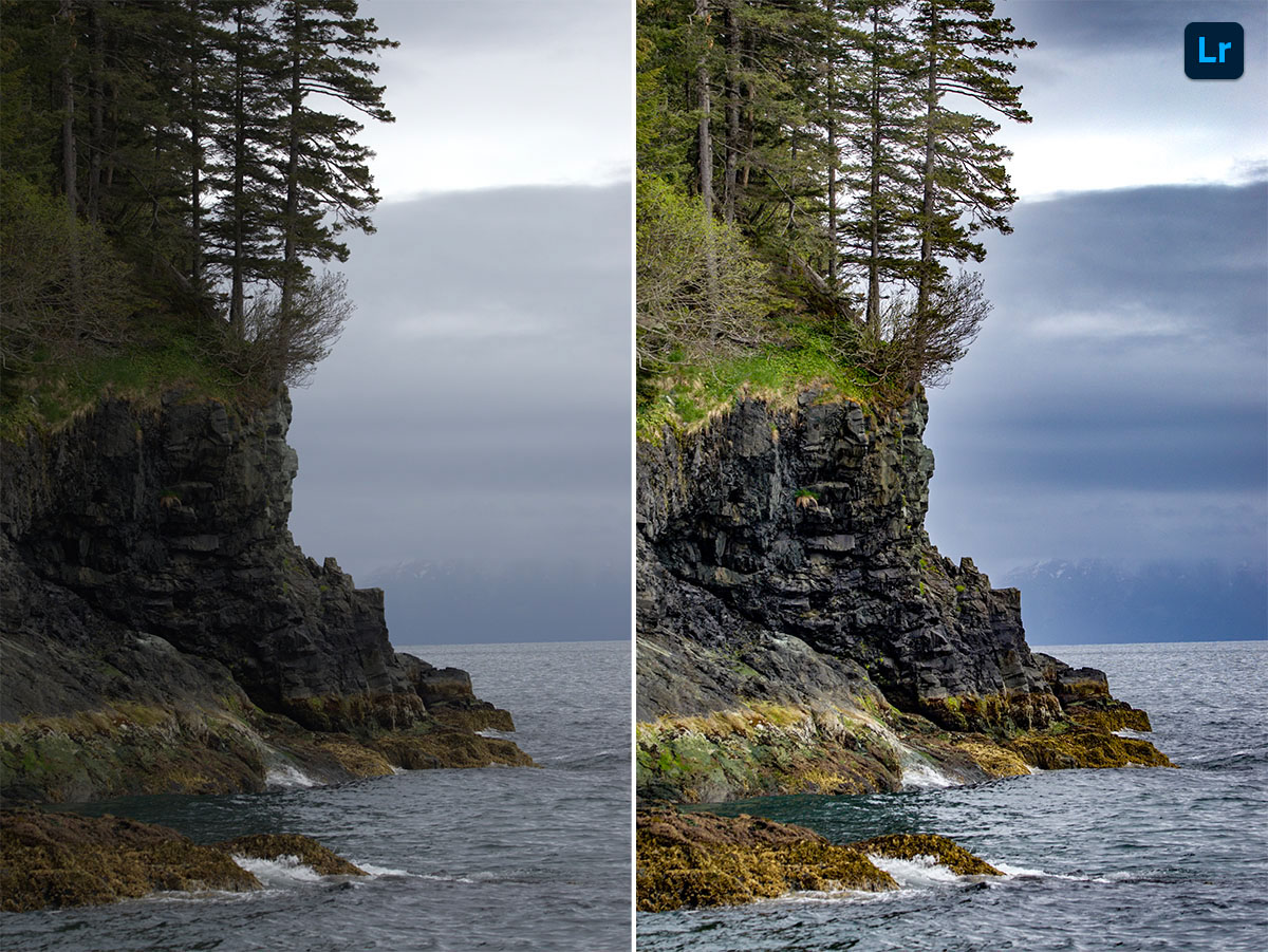 Cliff | Edit | Photoshop Lightroom