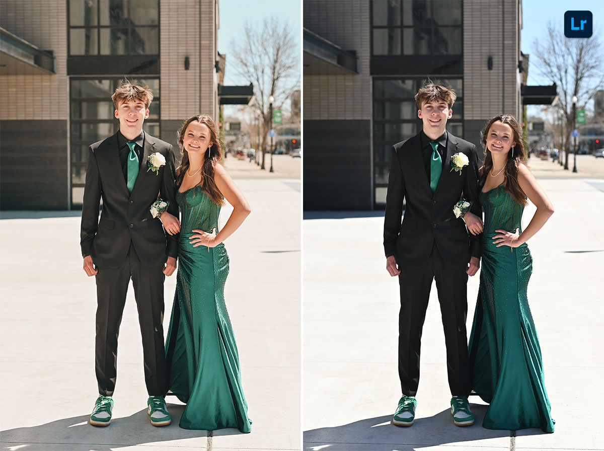 Prom Couple | Edit | Photoshop Lightroom