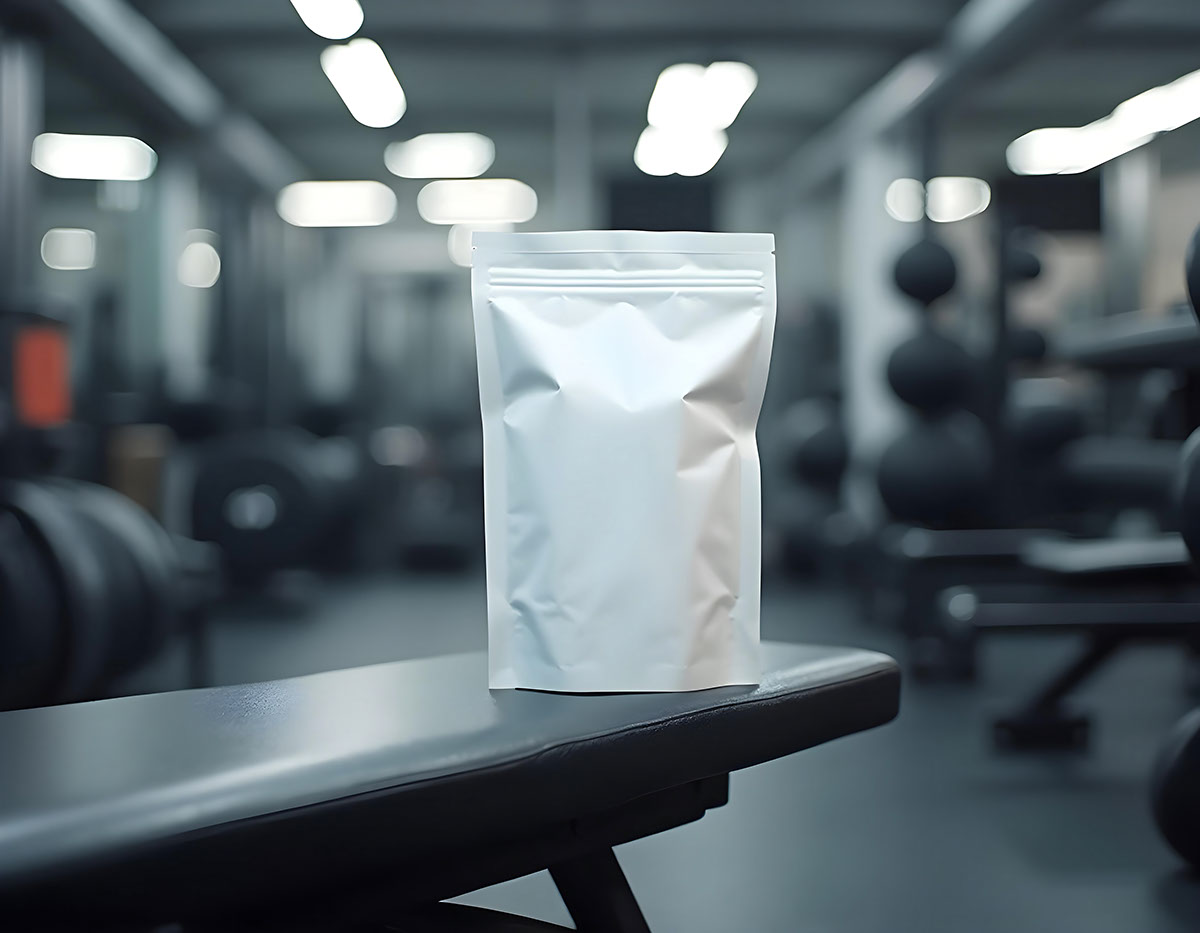 Stand Up Zip Lock Pouch Gym Mockup on Behance :: Behance