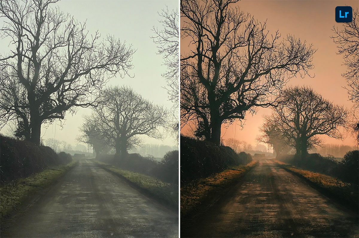 Eerie Road | Edit | Photoshop Lightroom