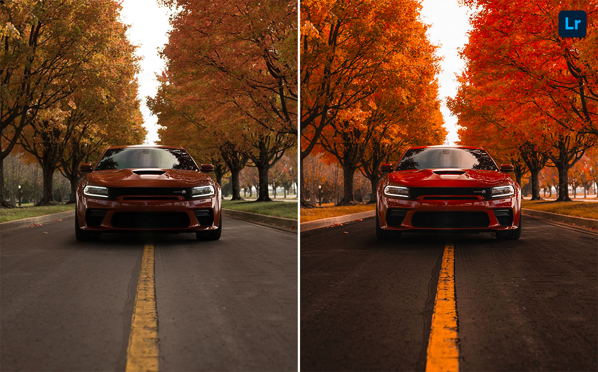 Fall + Cars = Joy | Edit | Photoshop Lightroom