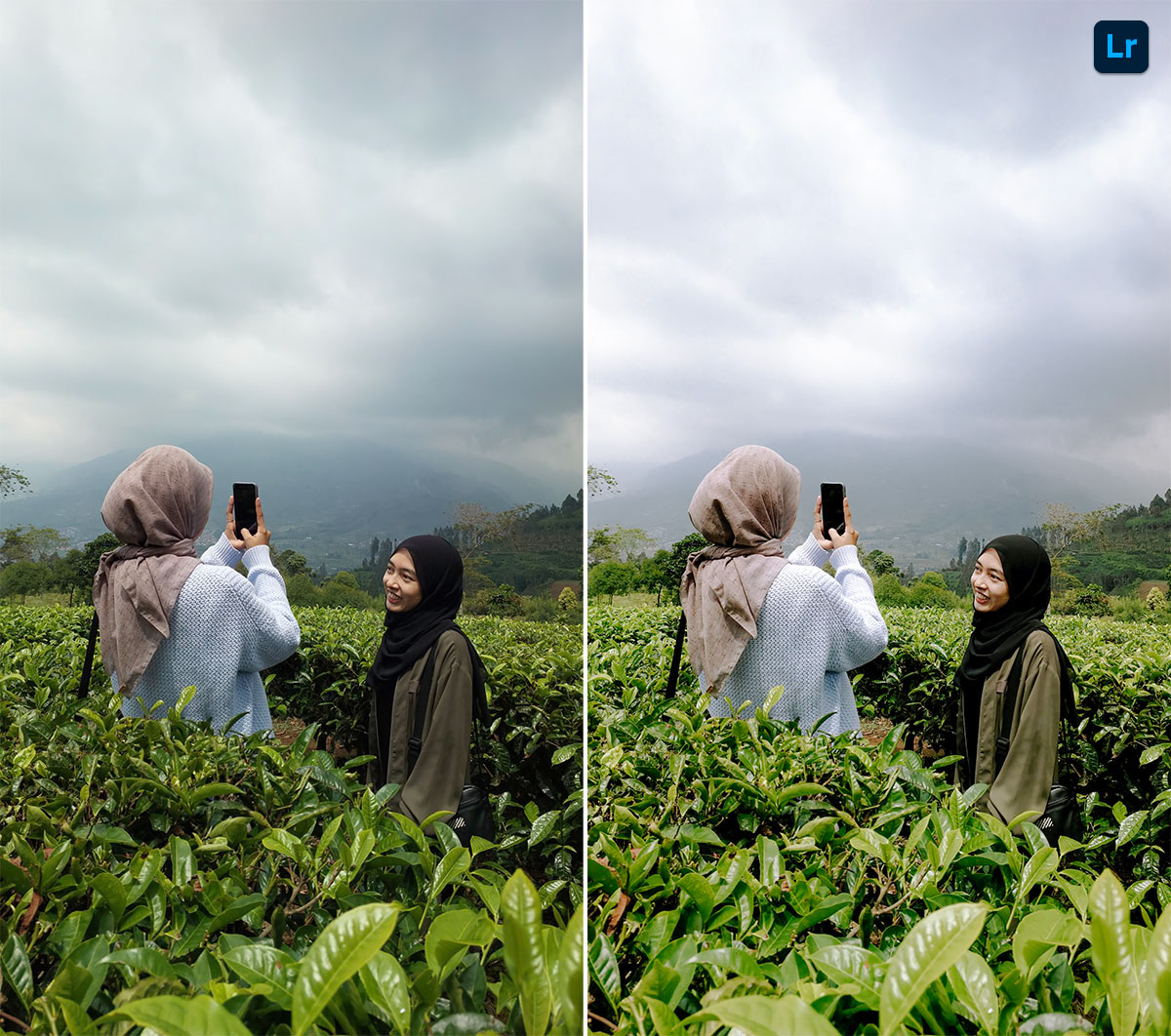 Interaksi perempuan | Remix | Photoshop Lightroom