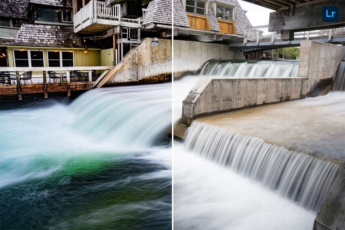 Water can either crash or flow | Edit | Photoshop Lightroom