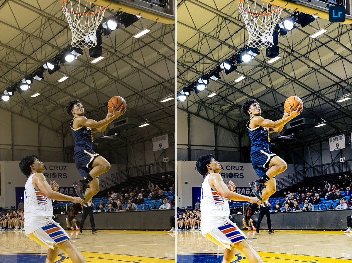 High School Basketball Actions | Remix | Photoshop Lightroom