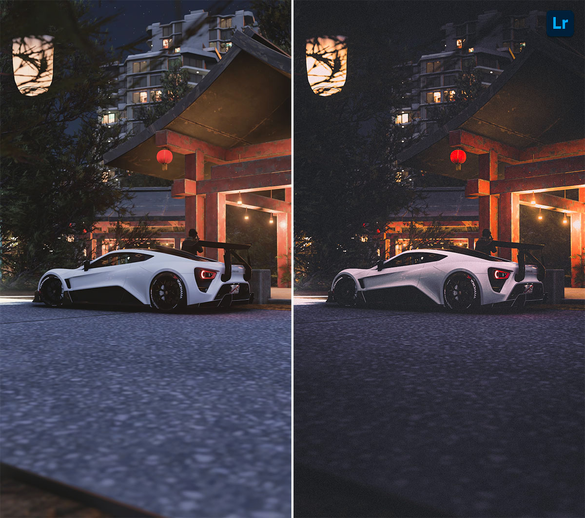 Forza Zenvo TSR S Japan Yokohama | Edit | Photoshop Lightroom