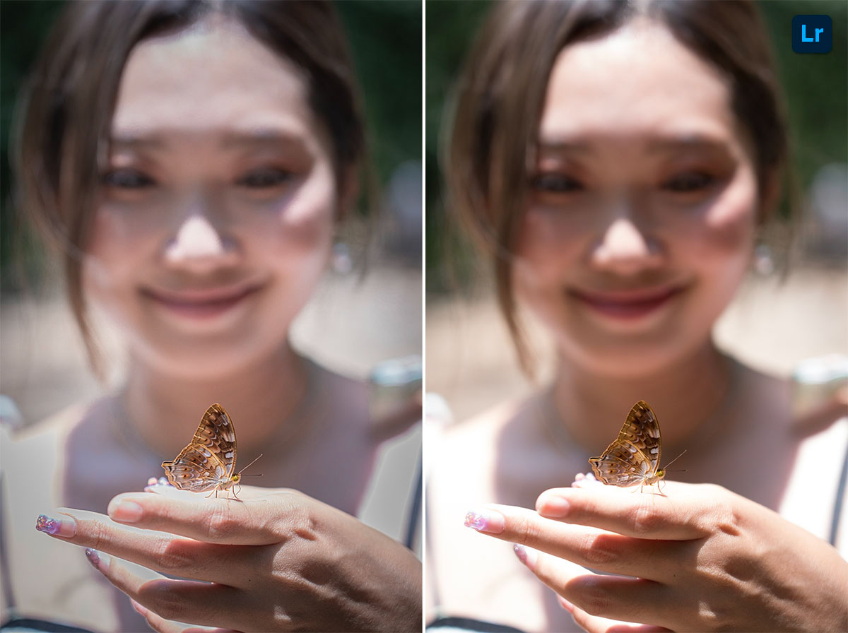 Butterfly Girl | Remix | Photoshop Lightroom