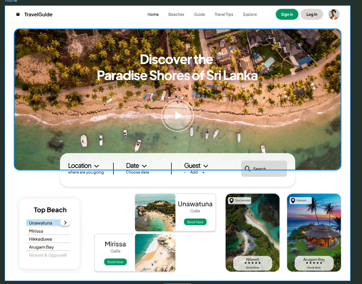 Beach_Coastal Escapes in Sri Lanka on Behance :: Behance