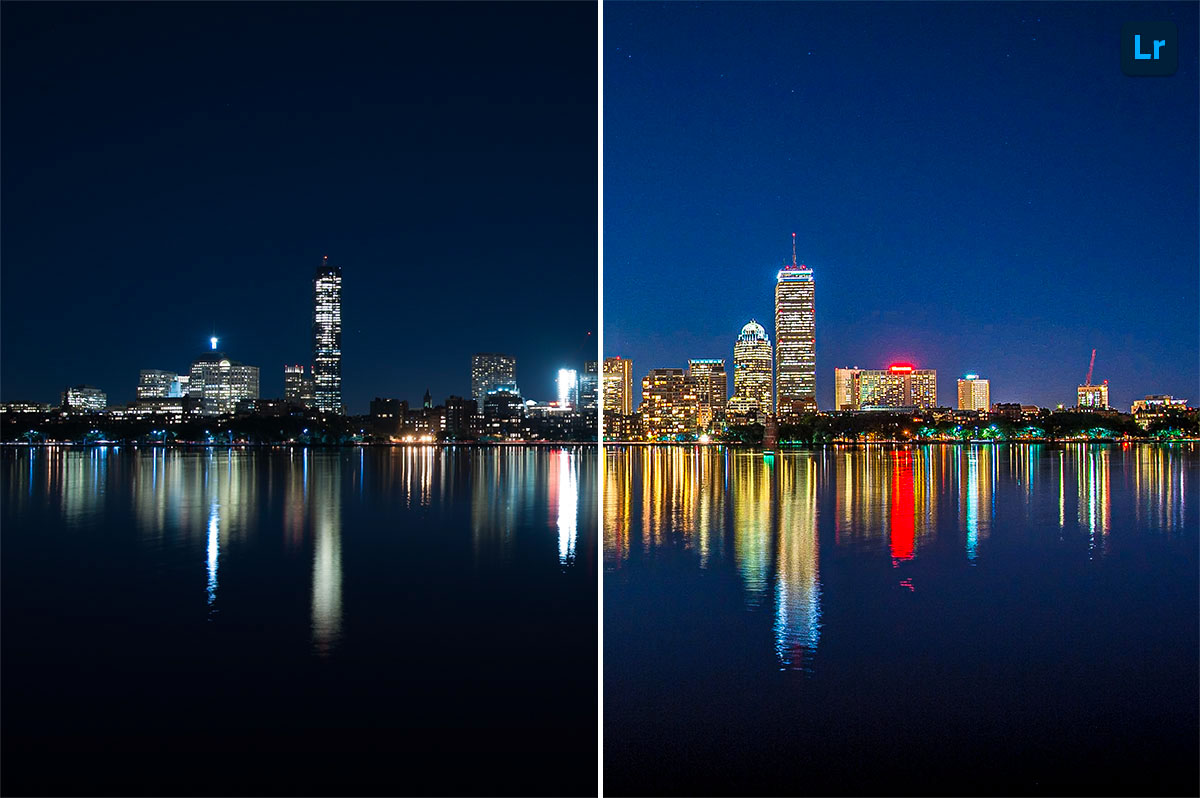 Reflections of the Boston Skyline | Edit | Photoshop Lightroom