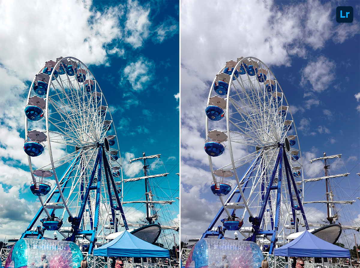 the wheel | Edit | Photoshop Lightroom