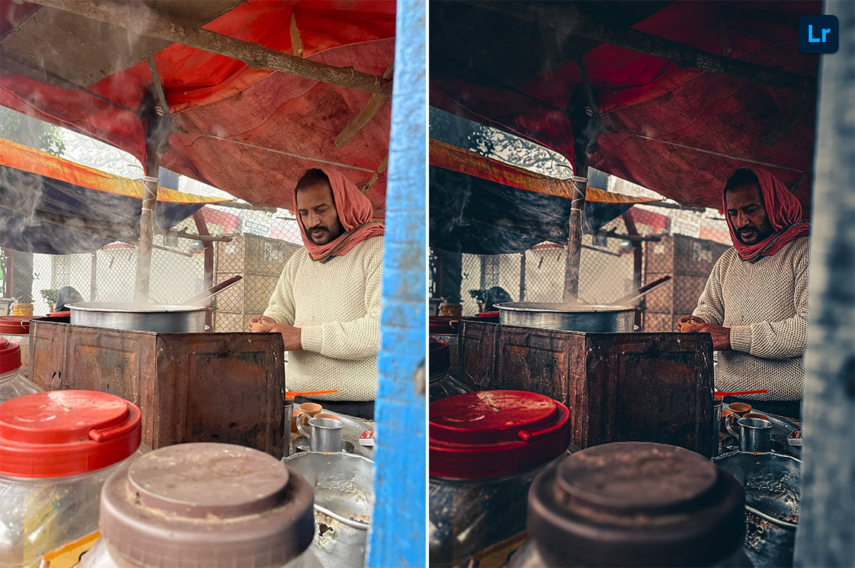 Cold day | Edit | Photoshop Lightroom