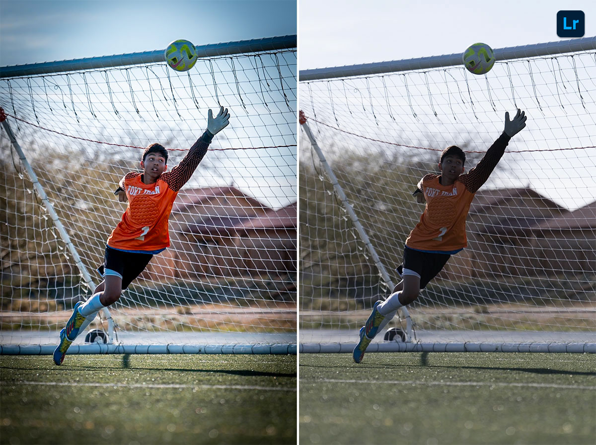 Soccer Save | Edit | Photoshop Lightroom