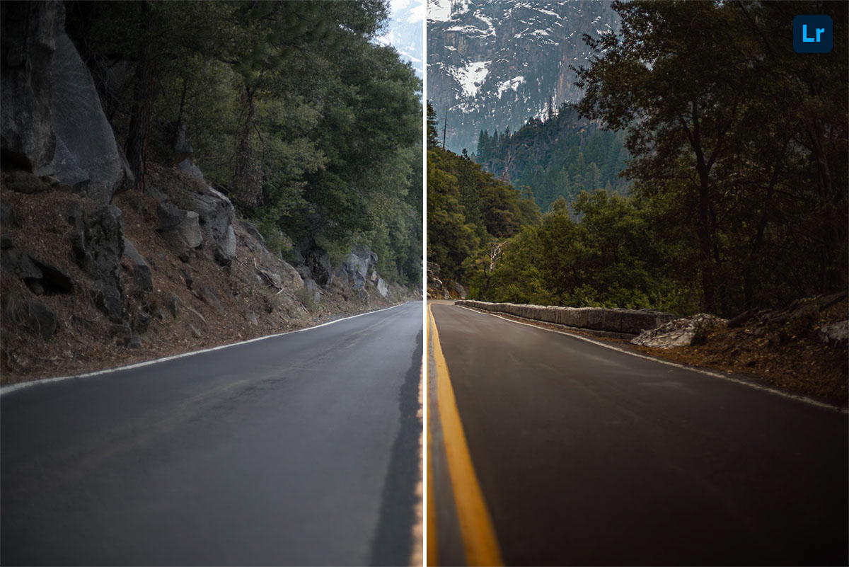 Middle road | Edit | Photoshop Lightroom