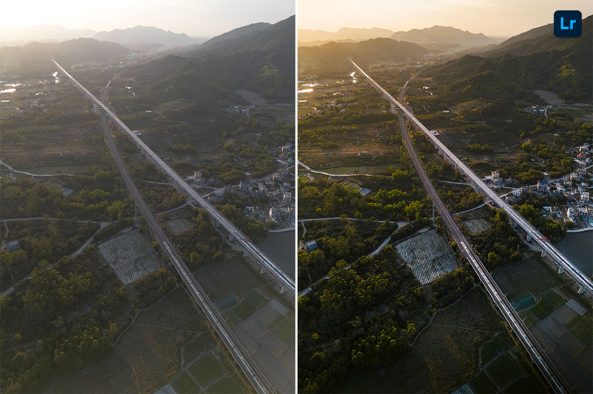 The Road to the Mountains | Edit | Photoshop Lightroom