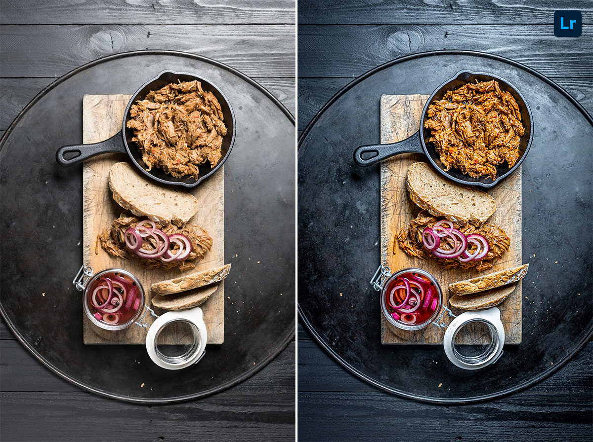 Pulled Pork Sandwich | Edit | Photoshop Lightroom