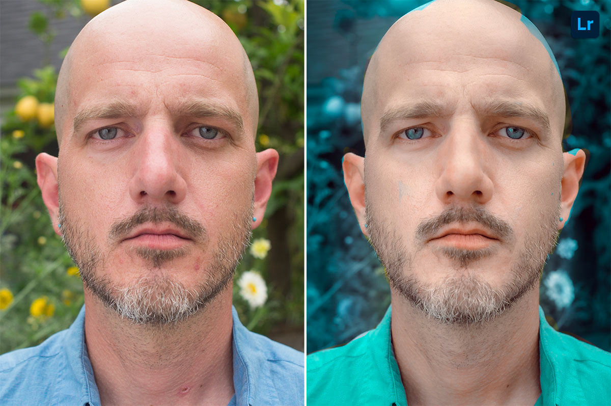 Self portrait | Remix | Photoshop Lightroom