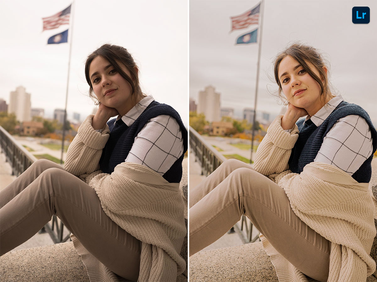 The girl | Edit | Photoshop Lightroom