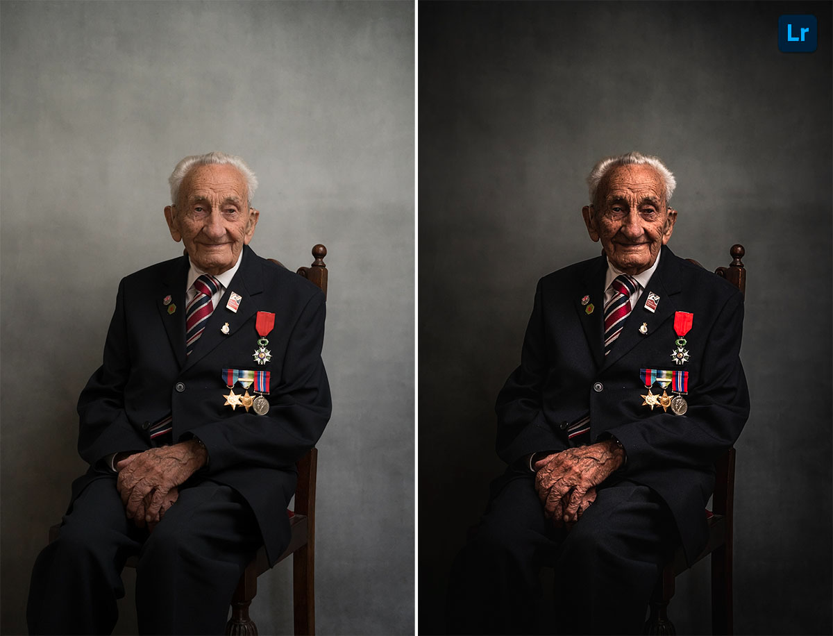 Albert Allen | World War 2 Veteran | Remix | Photoshop Lightroom