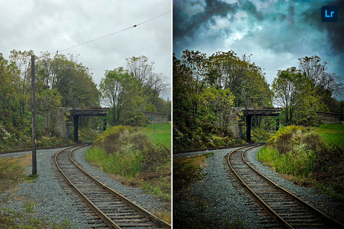 Railroad | Edit | Photoshop Lightroom